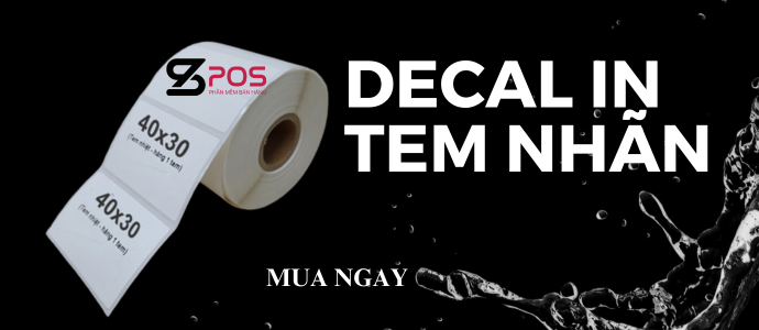 Các loại giấy Decal Nhiệt phổ biến